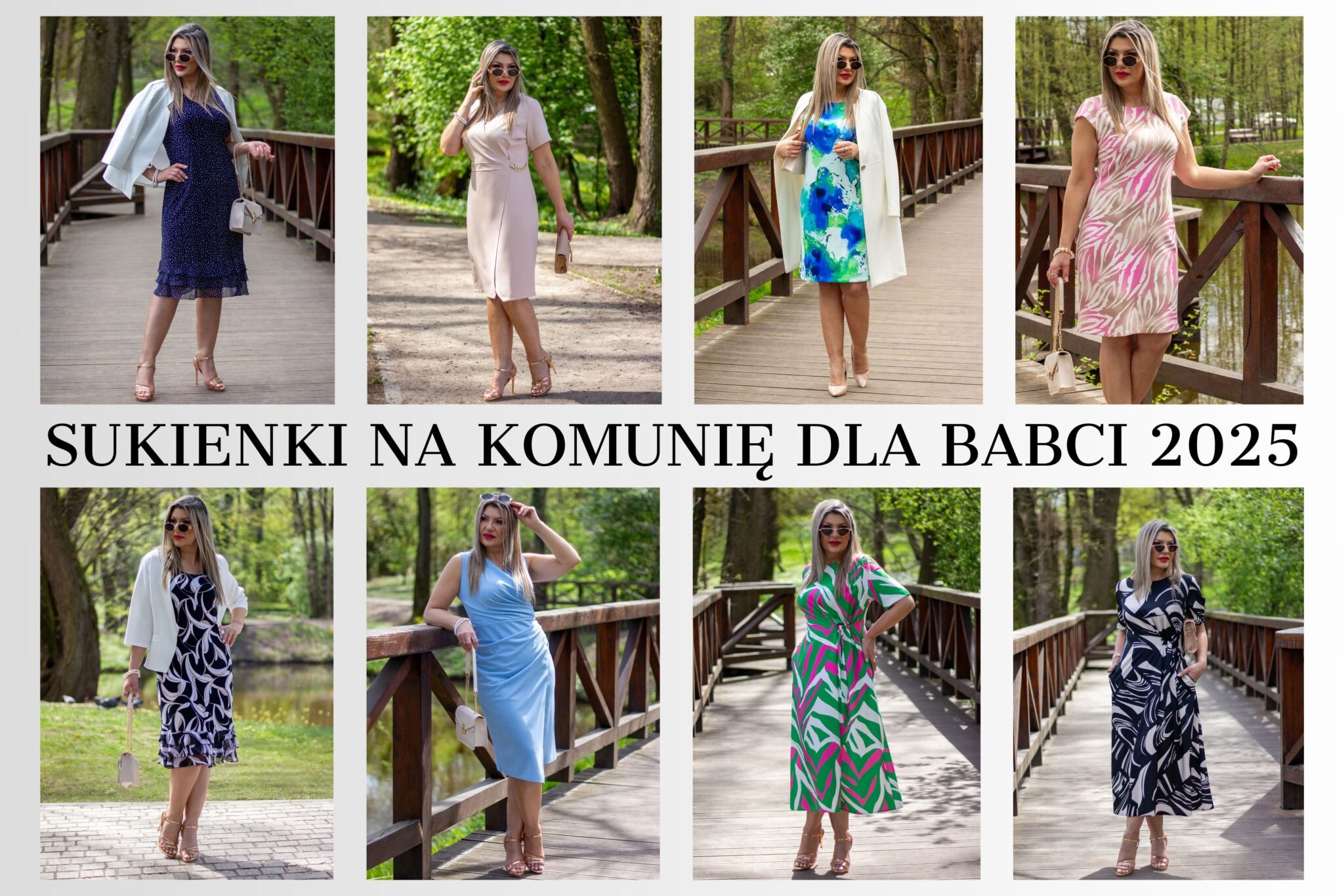Modne sukienki na komunie dla babci - 8 propozycji od marki Femimoda ...